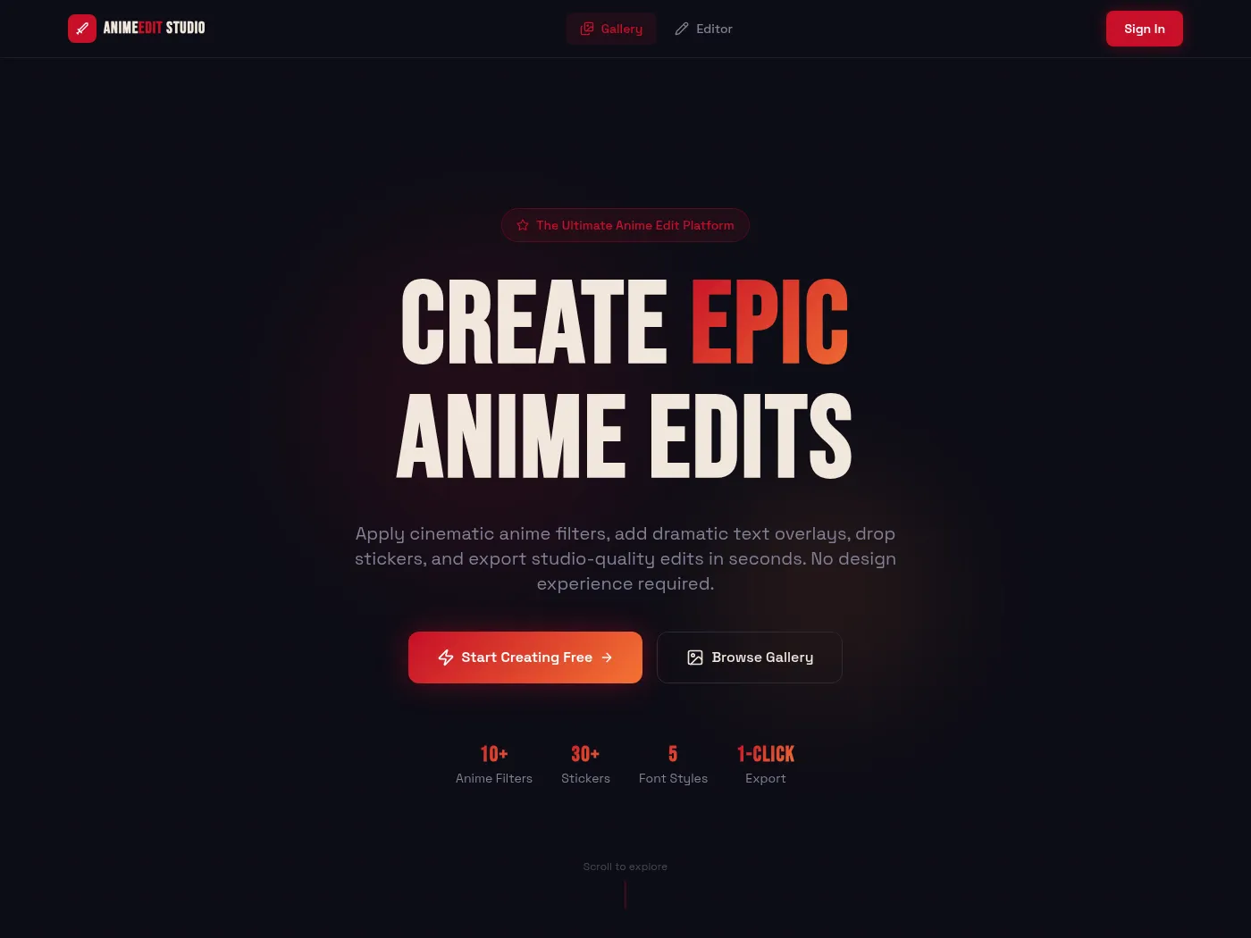 AnimeEdit Studio
