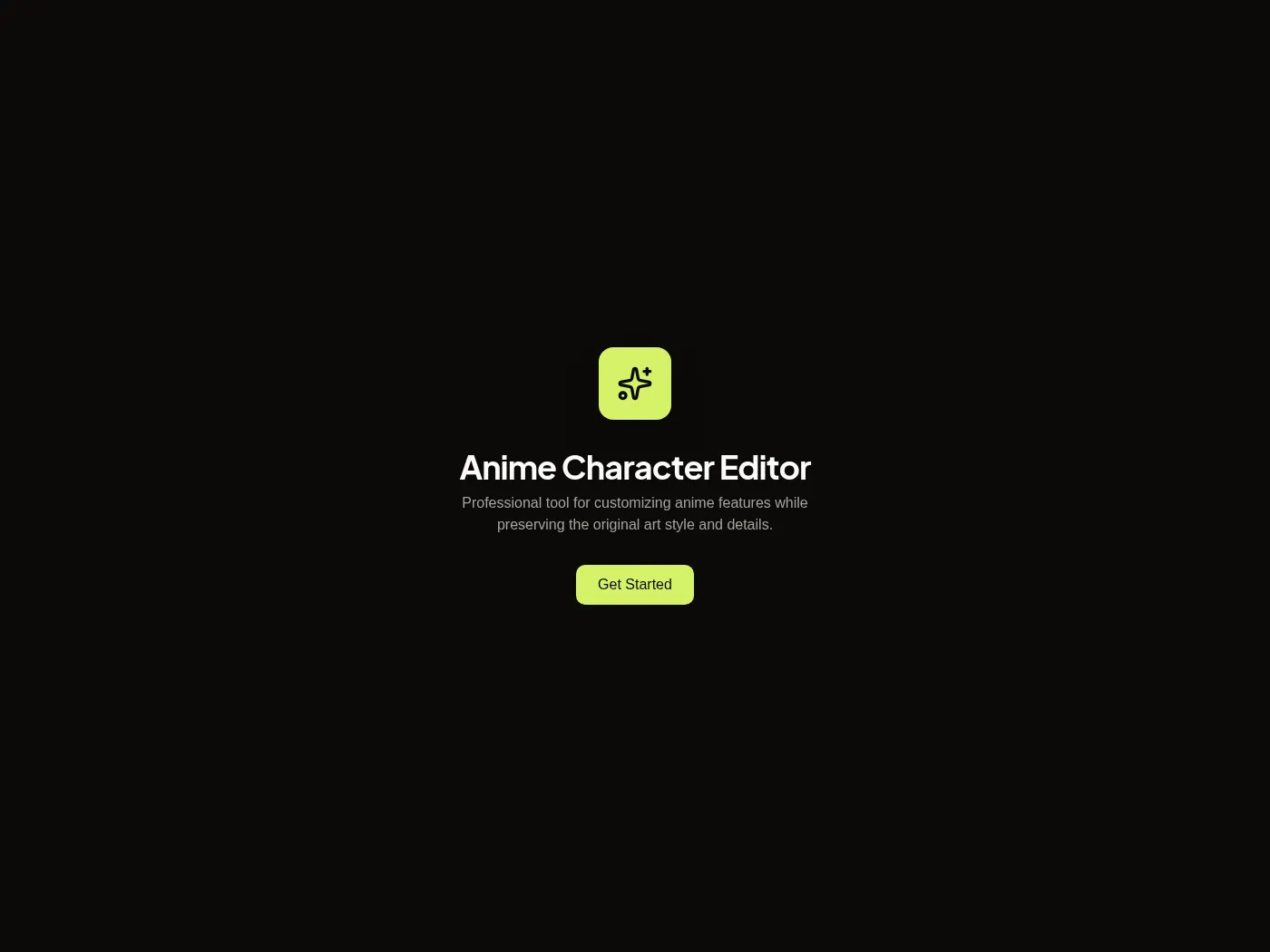 Anime Character Editor