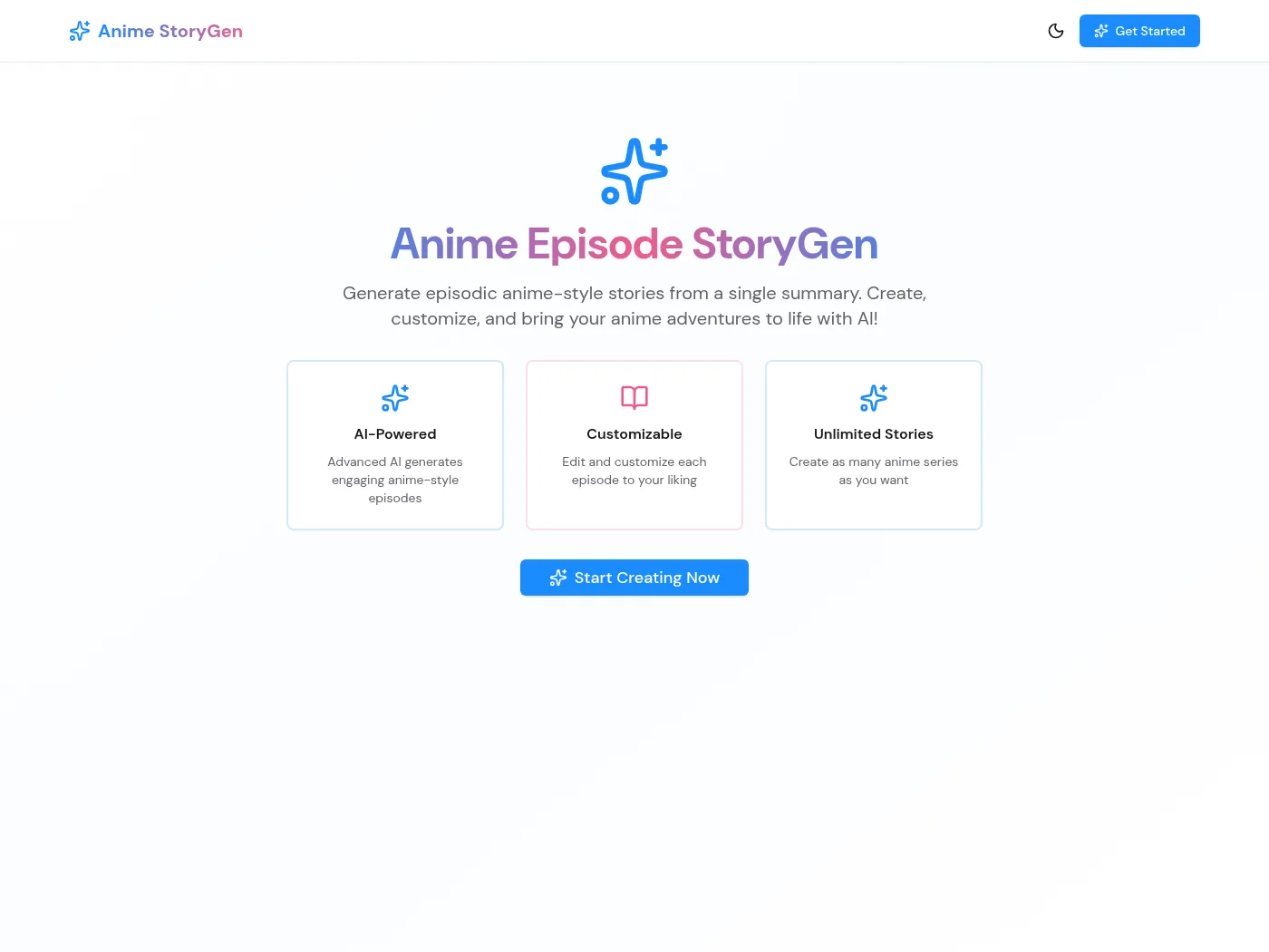 Anime Episode StoryGen