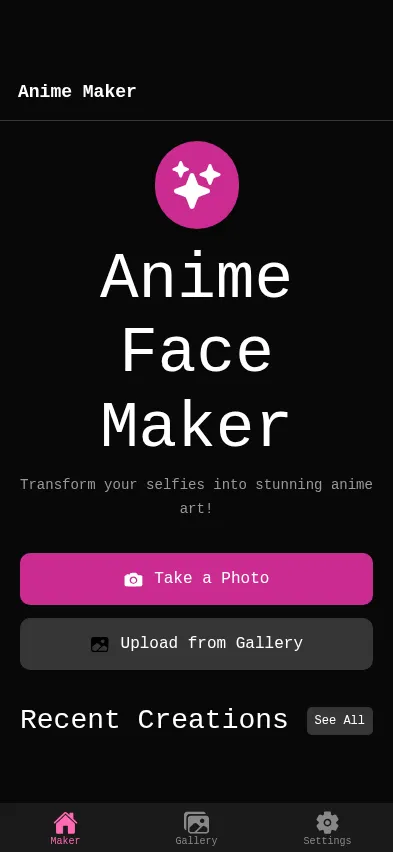Anime Face Maker