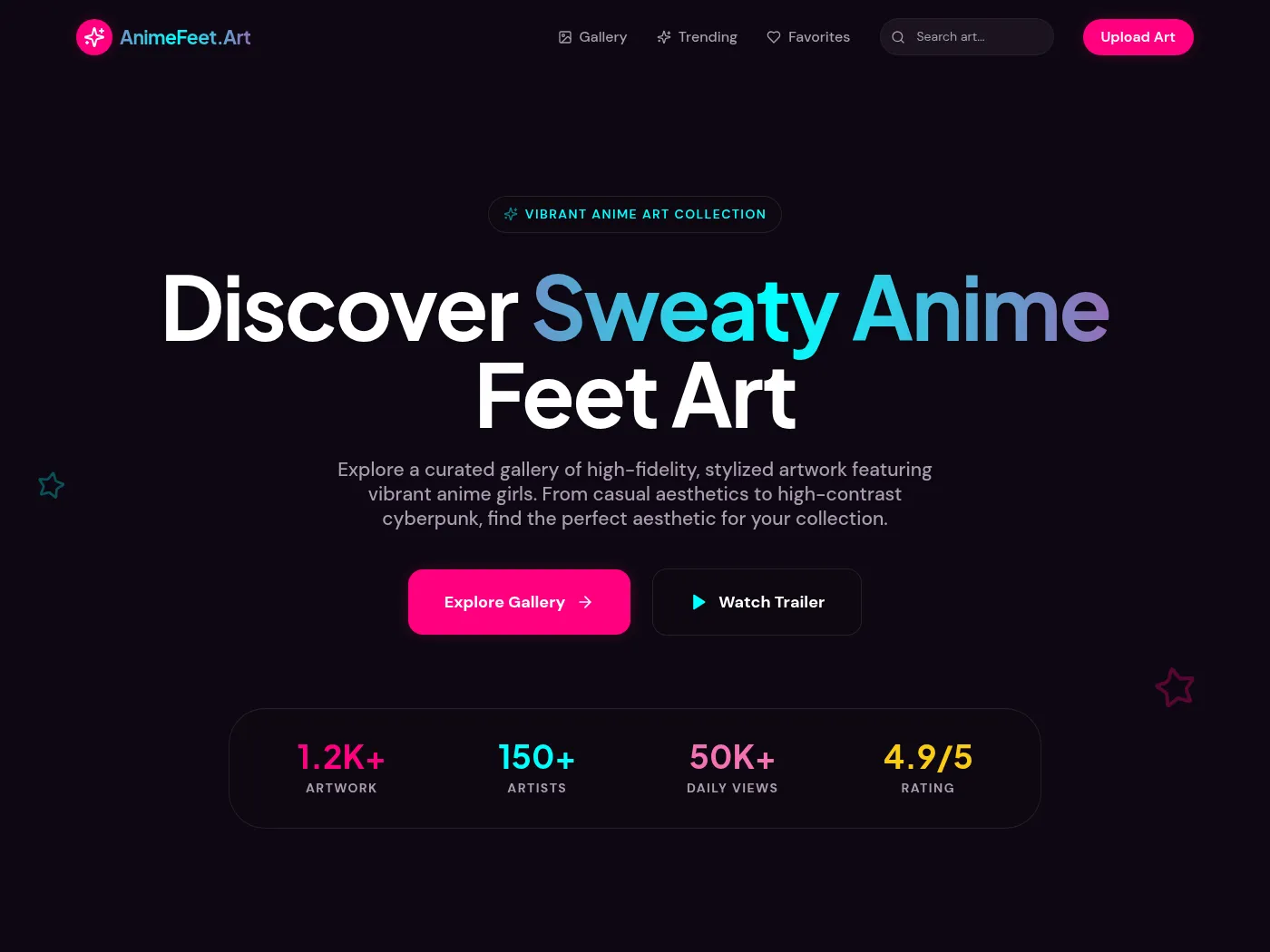 Sweaty Anime Feet Art