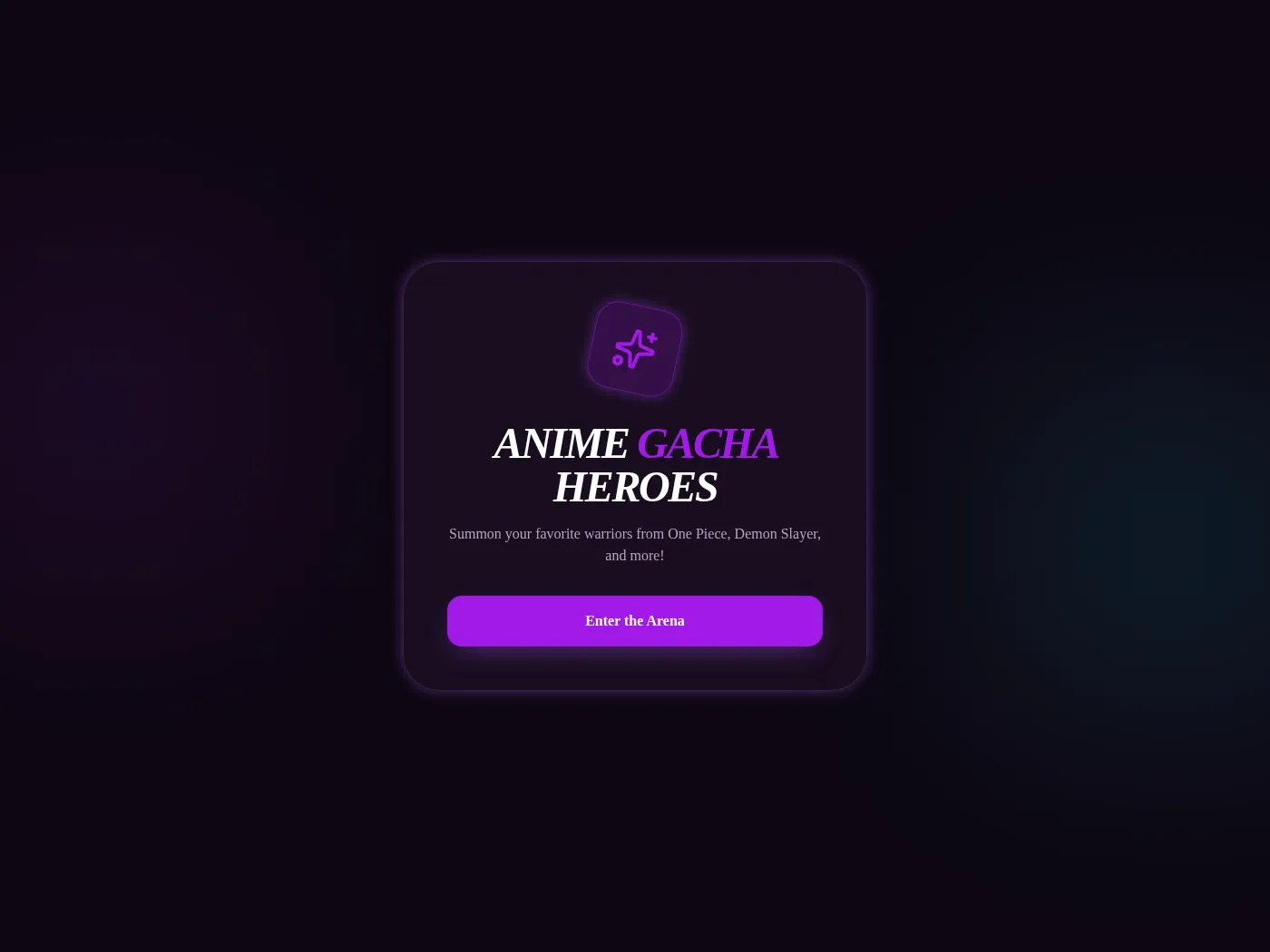 Anime Gacha Heroes