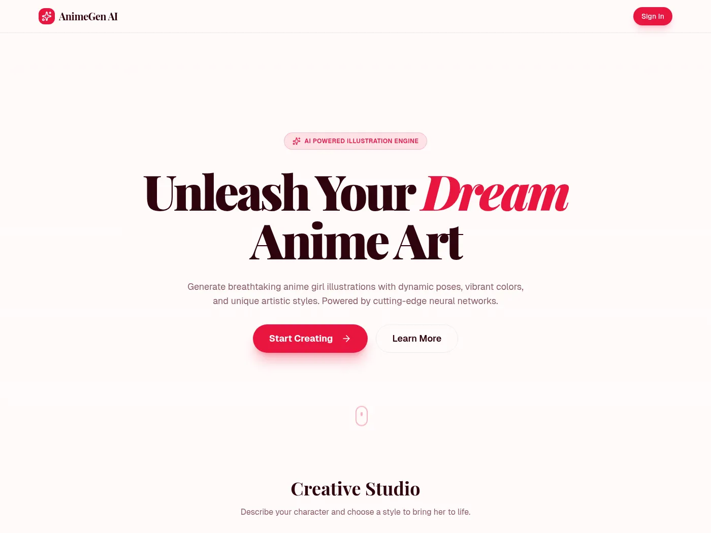 Anime Girl Art Generator