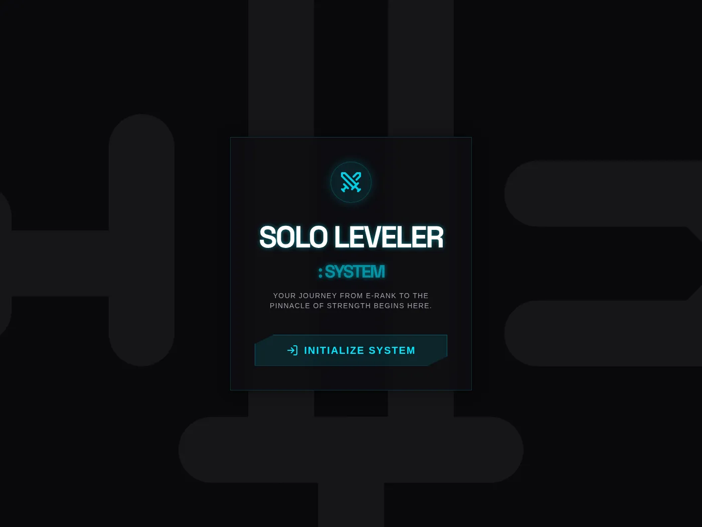 Solo Level Habit Tracker