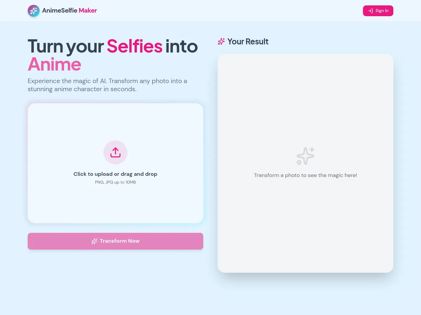 AnimeSelfie Maker