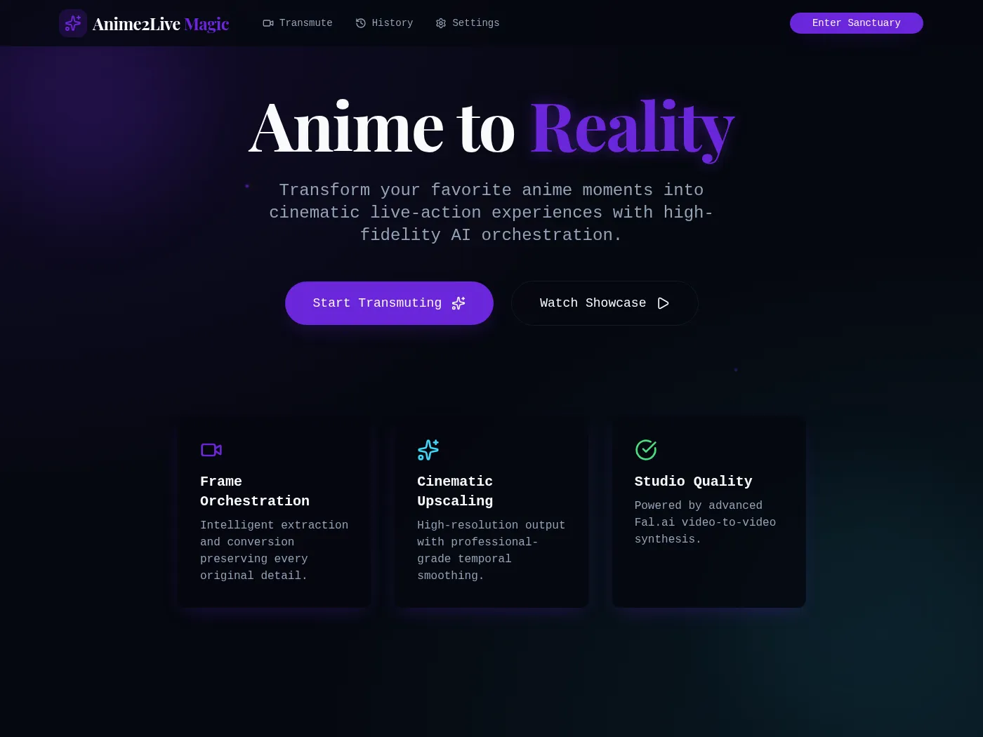 Anime2Li8ve Magic