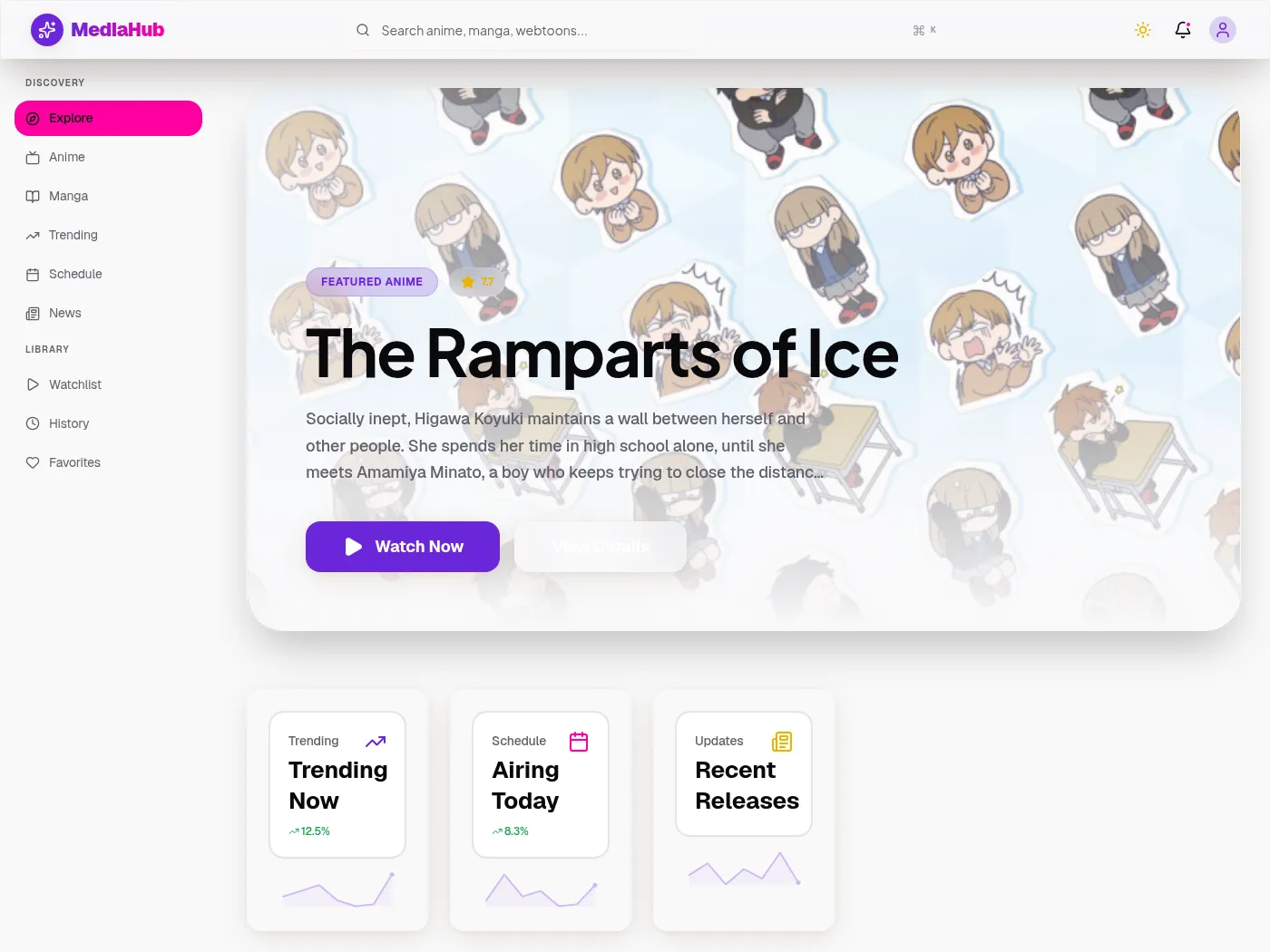 Anime Media Hub