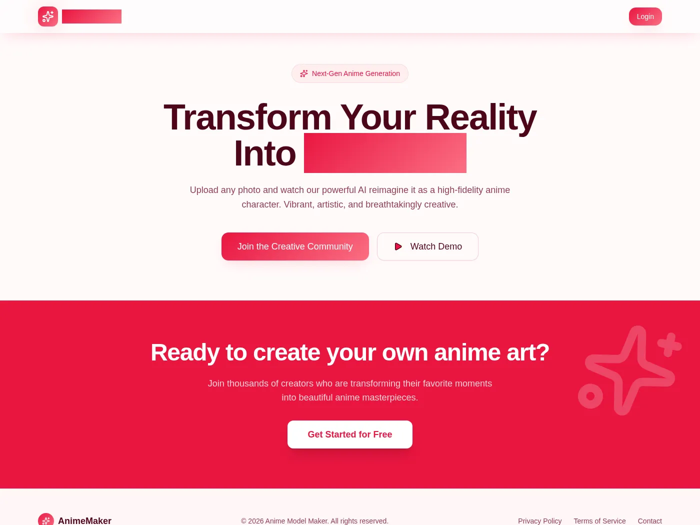 Anime Model Maker
