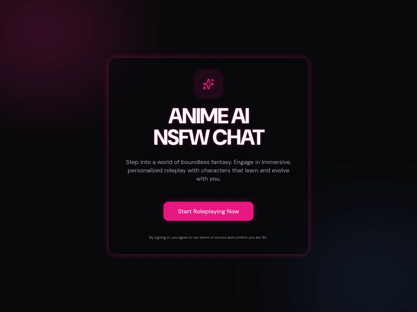 Anime NSFW ChatBot