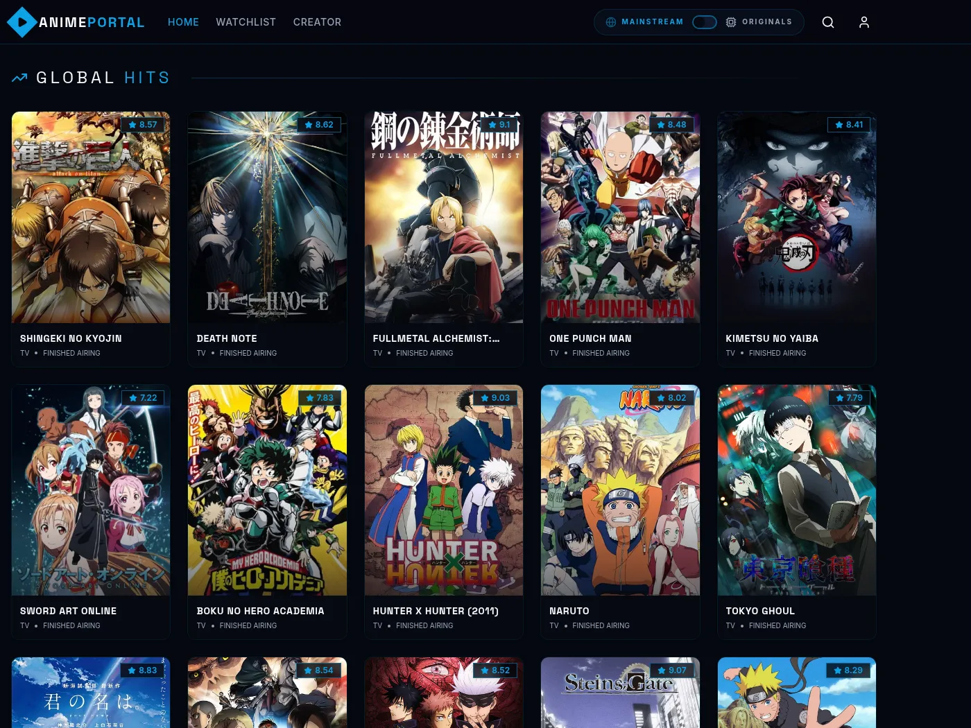 Anime Portal PWA