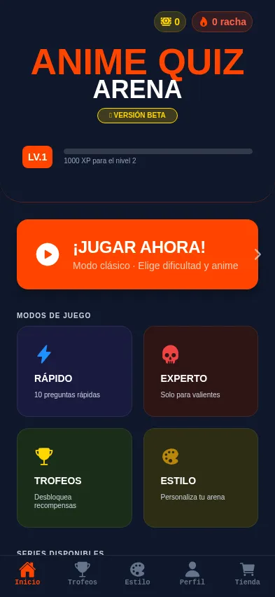 Anime Quiz Arena