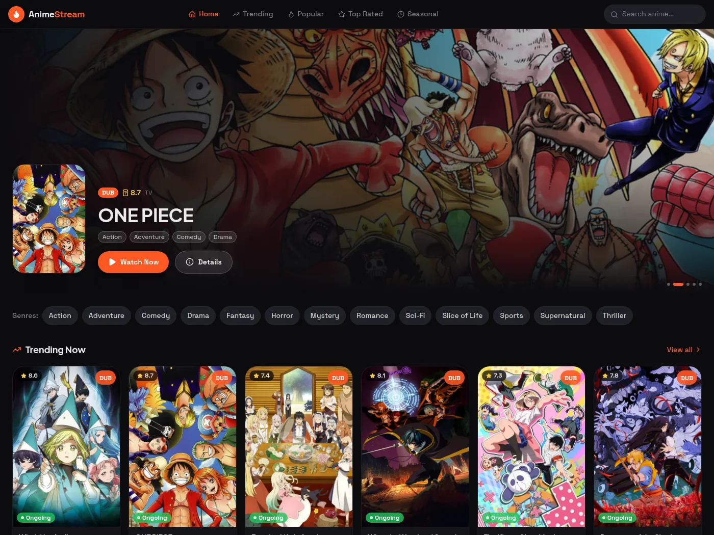 AnimeStream Hub