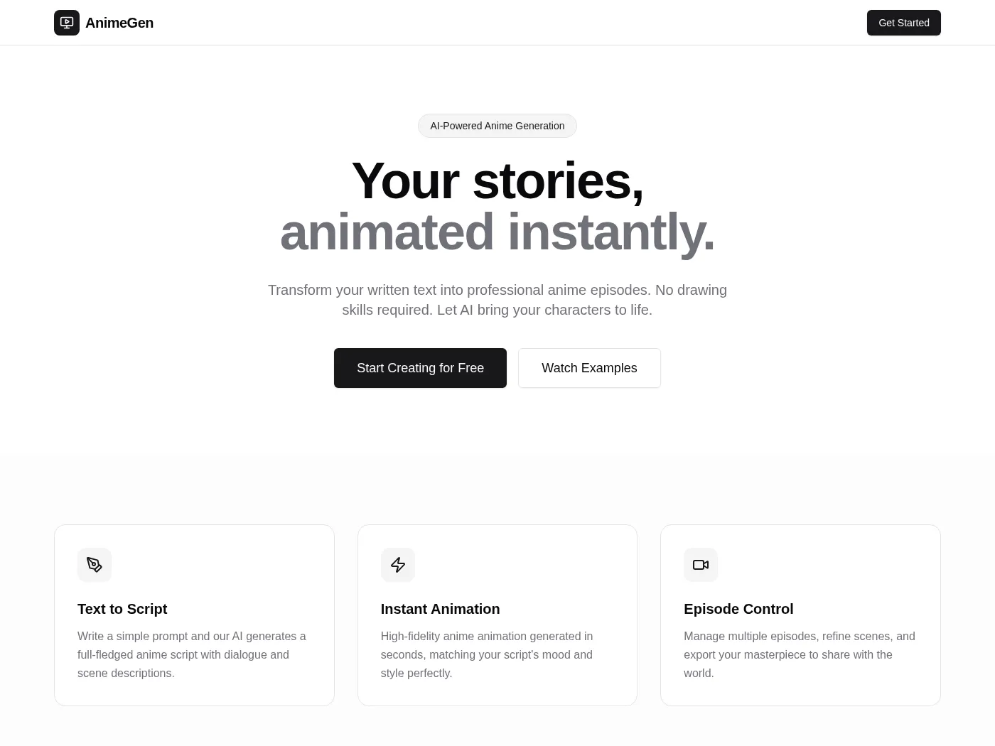 Anime Episode Generator