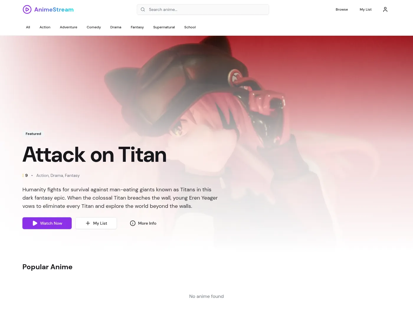 AnimeStream Hub