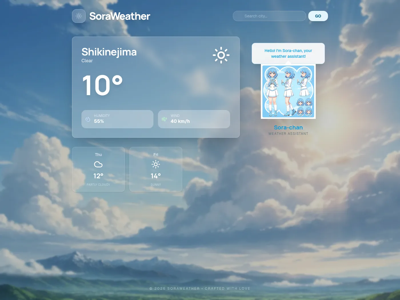Anime Weather App