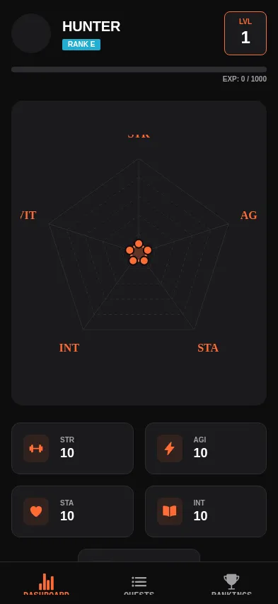AnimeFit Quest Tracker