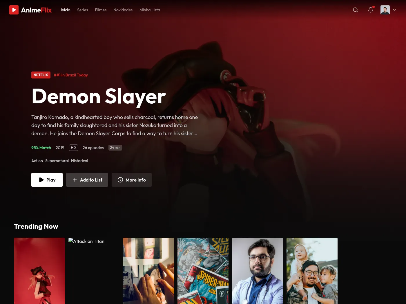 AnimeFlix Portal
