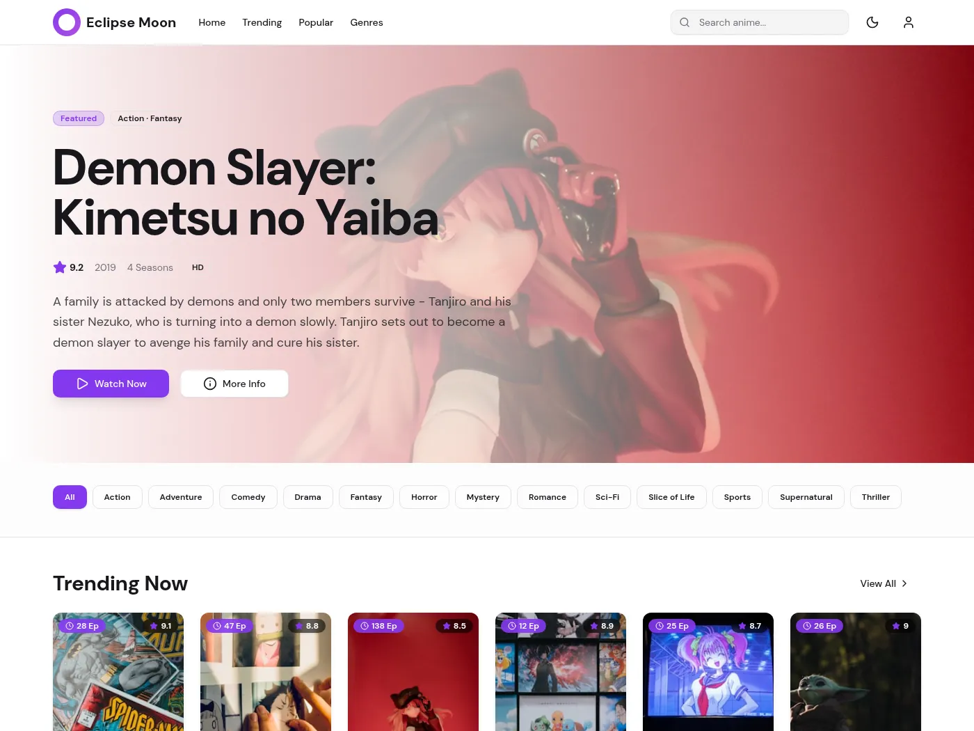 AnimeHub Clone