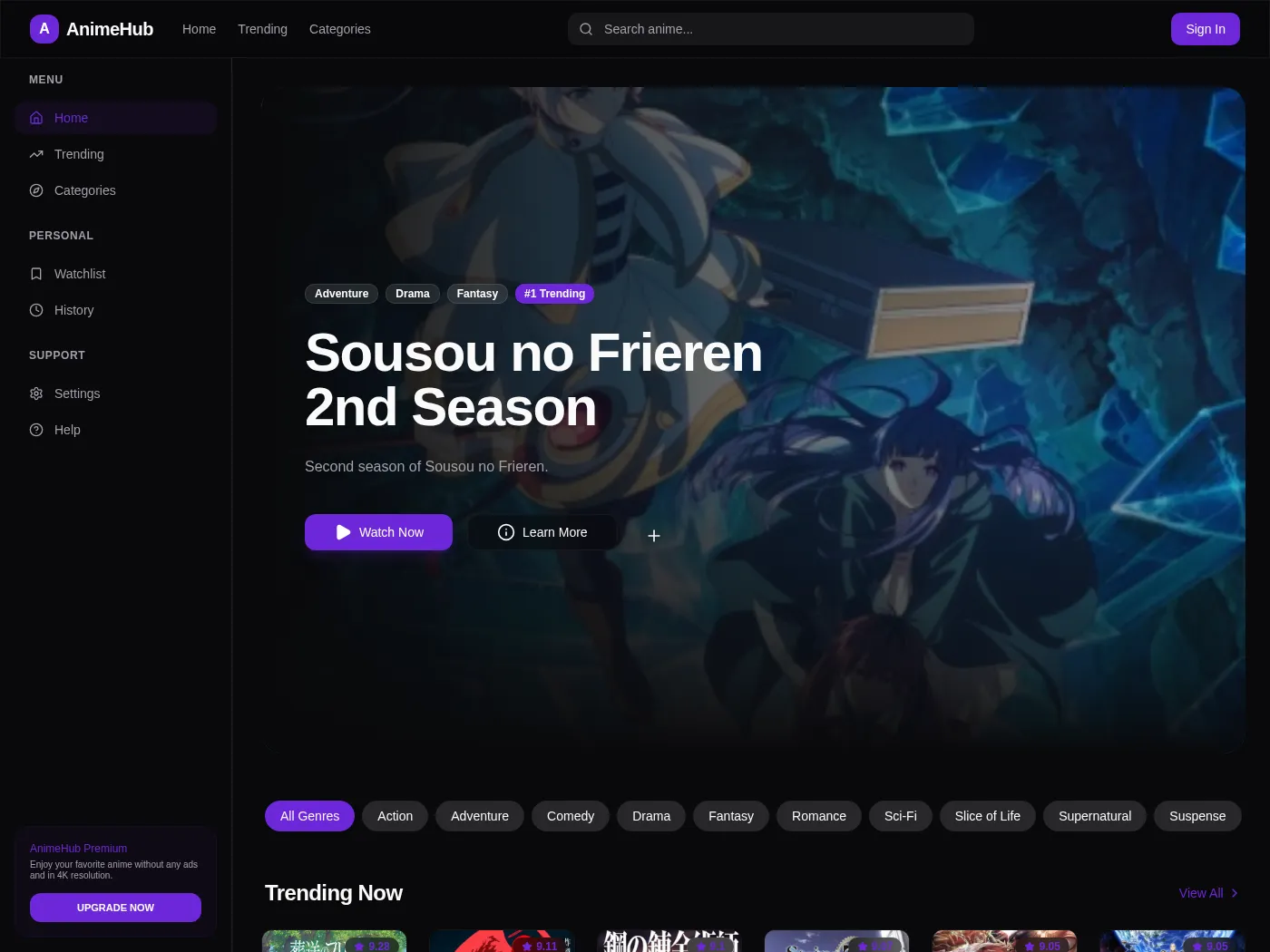 AnimeHub Viewer