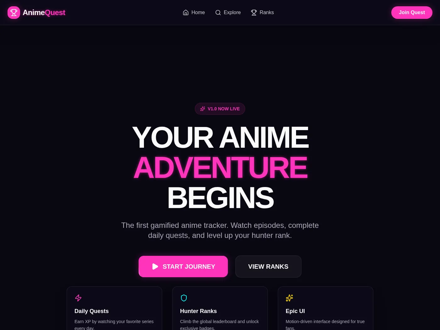 AnimeQuest Tracker