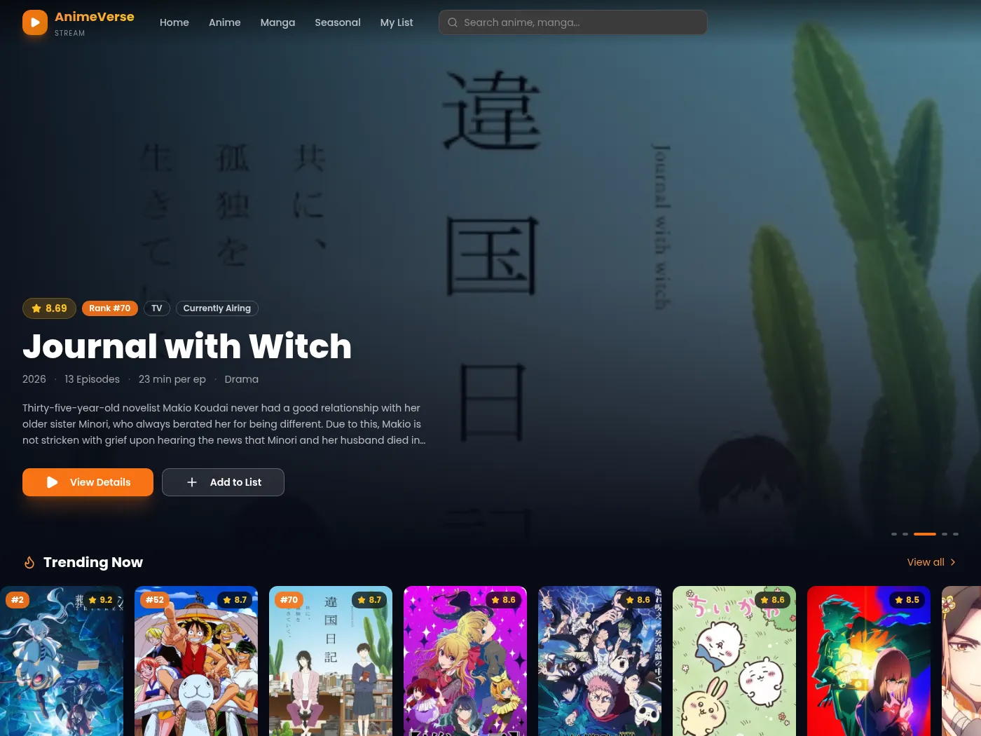 AnimeVerse Stream