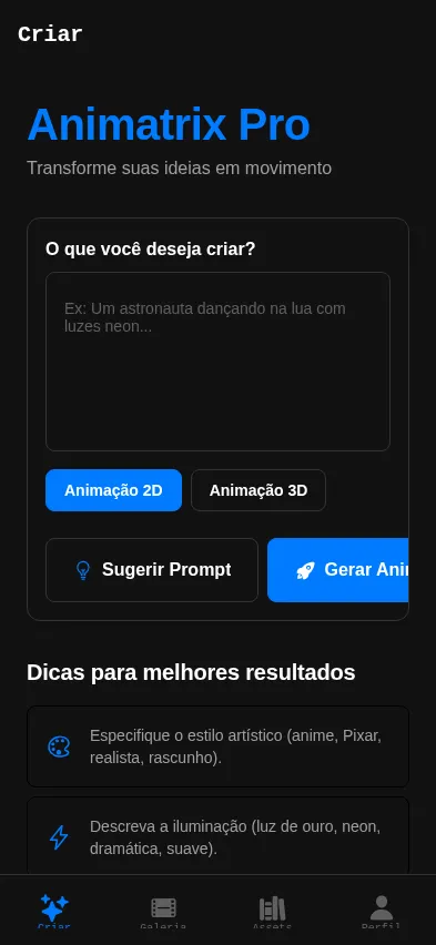 AnimPrompt Studio