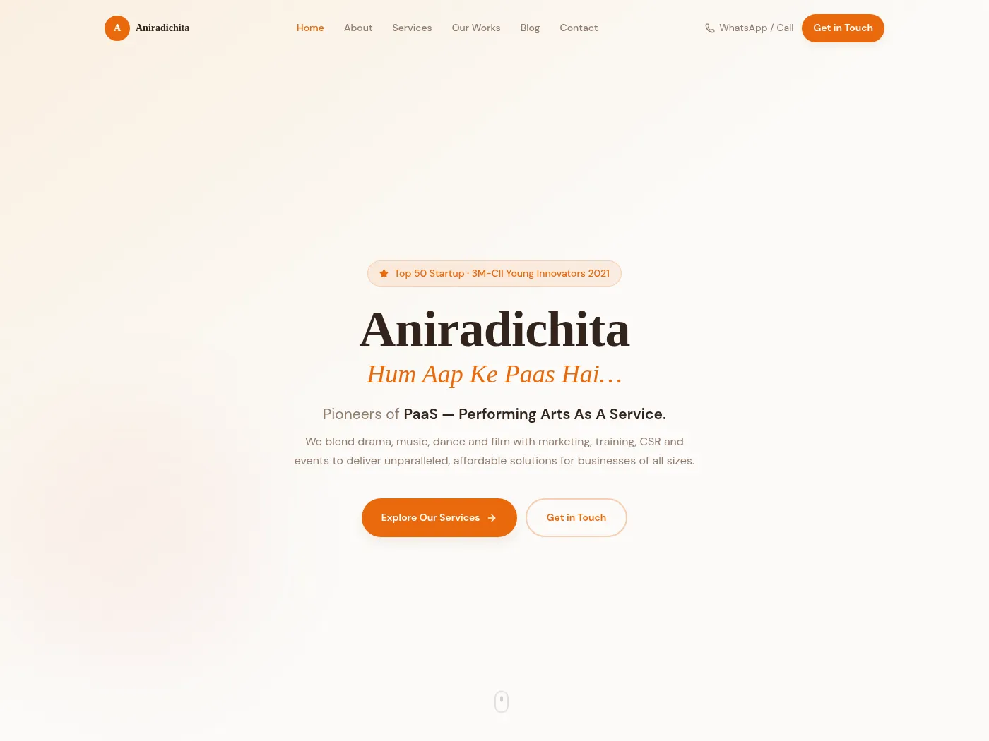 Dynamic Aniradichita Site