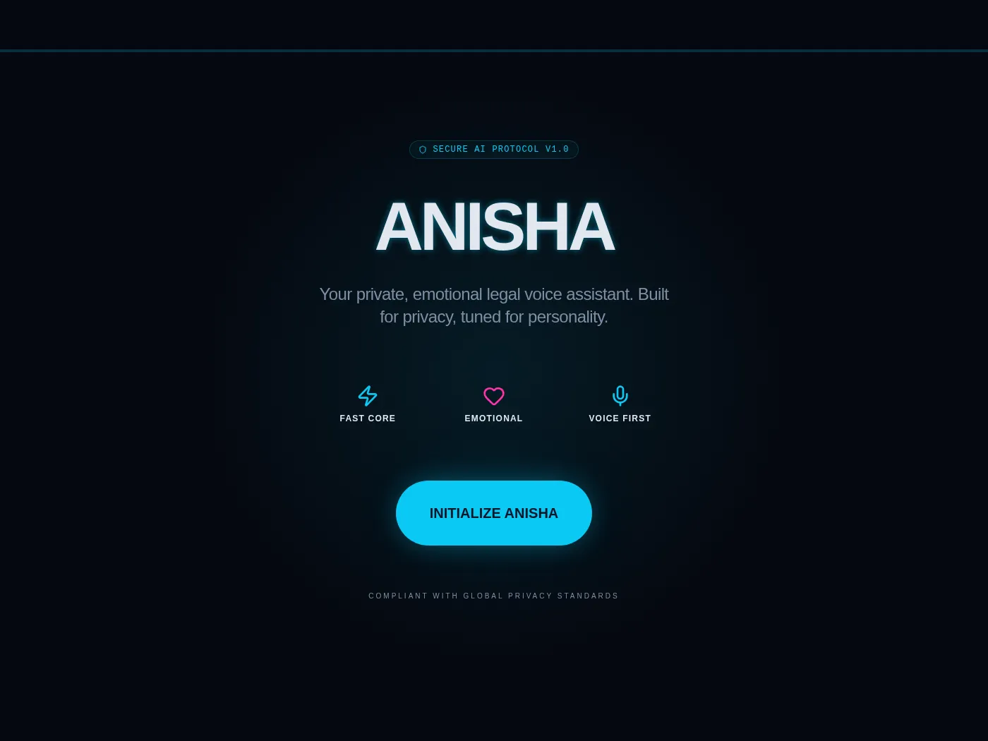 Anisha Voice Assistant