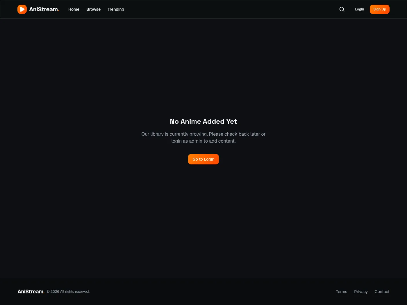 AniStream Portal