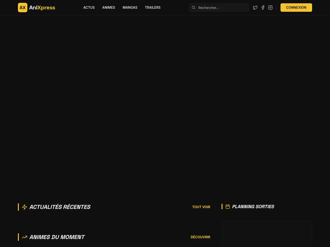 AniXpress News Platform