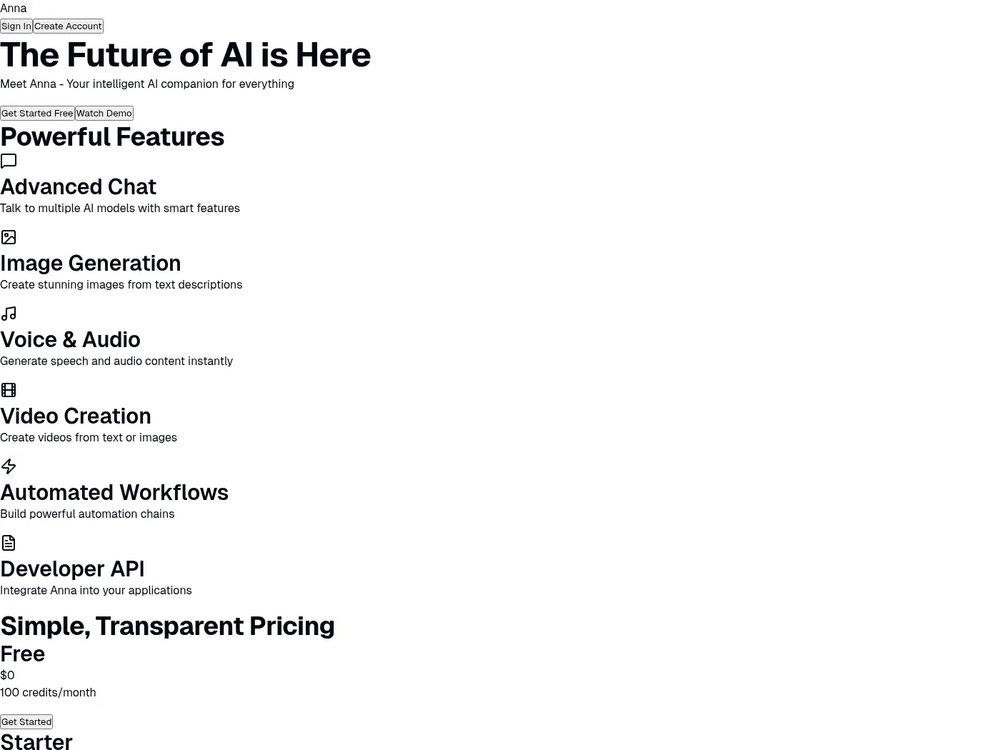 AnnaAI Cosmos Platform