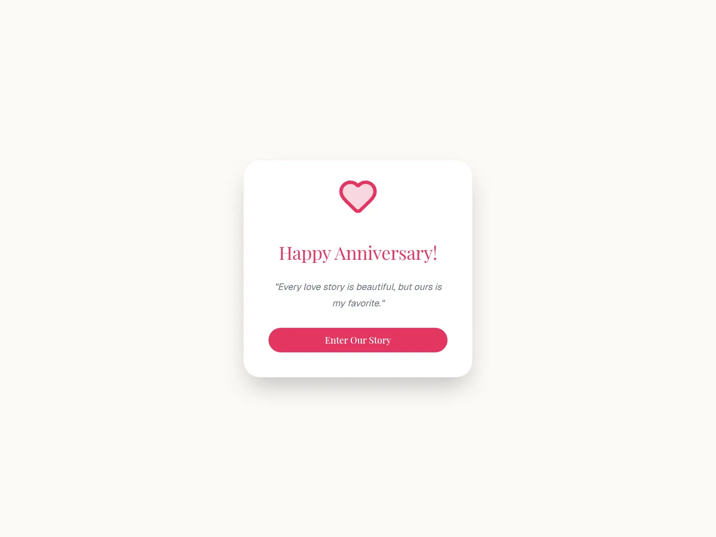 Anniversary Celebration Site