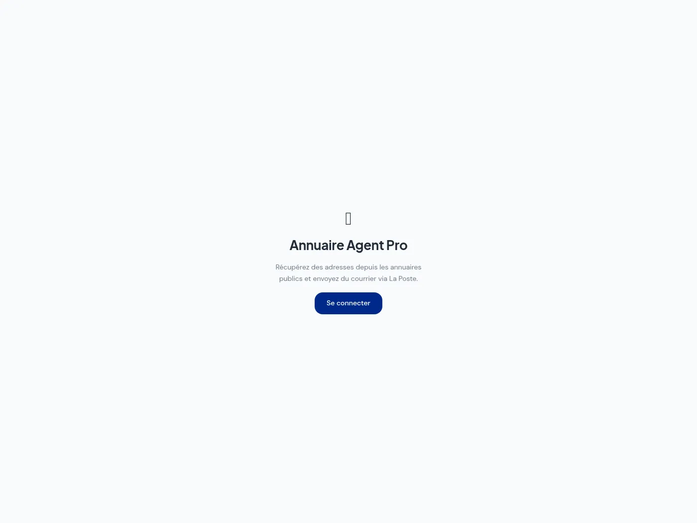 Annuaire Agent Pro
