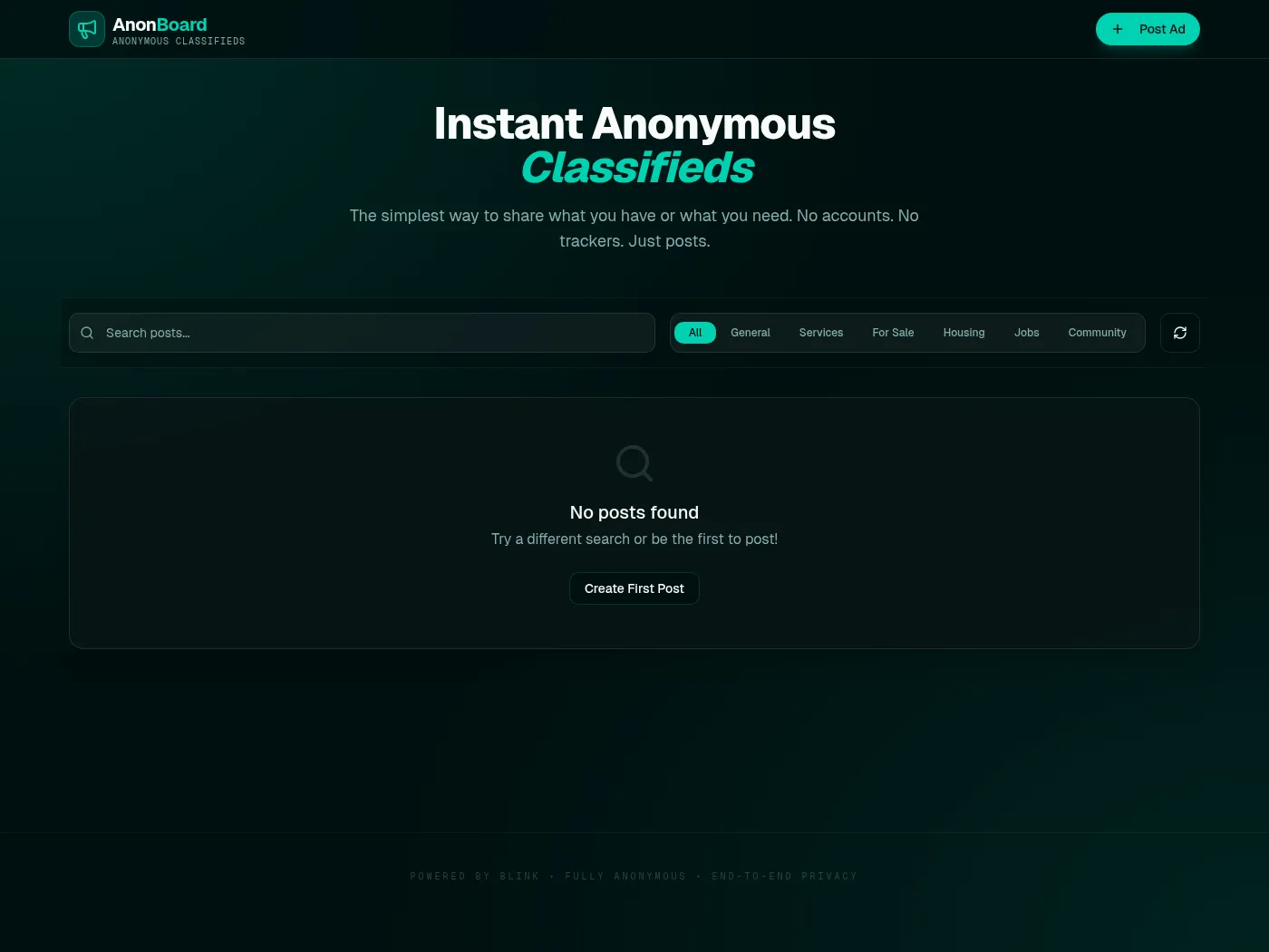 Anon Postboard