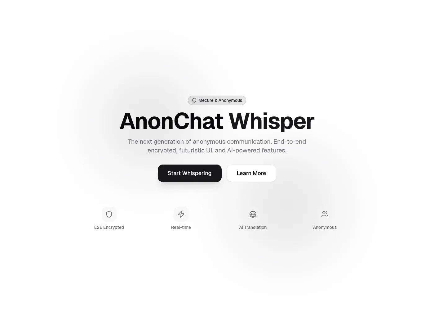 AnonChat Whisper
