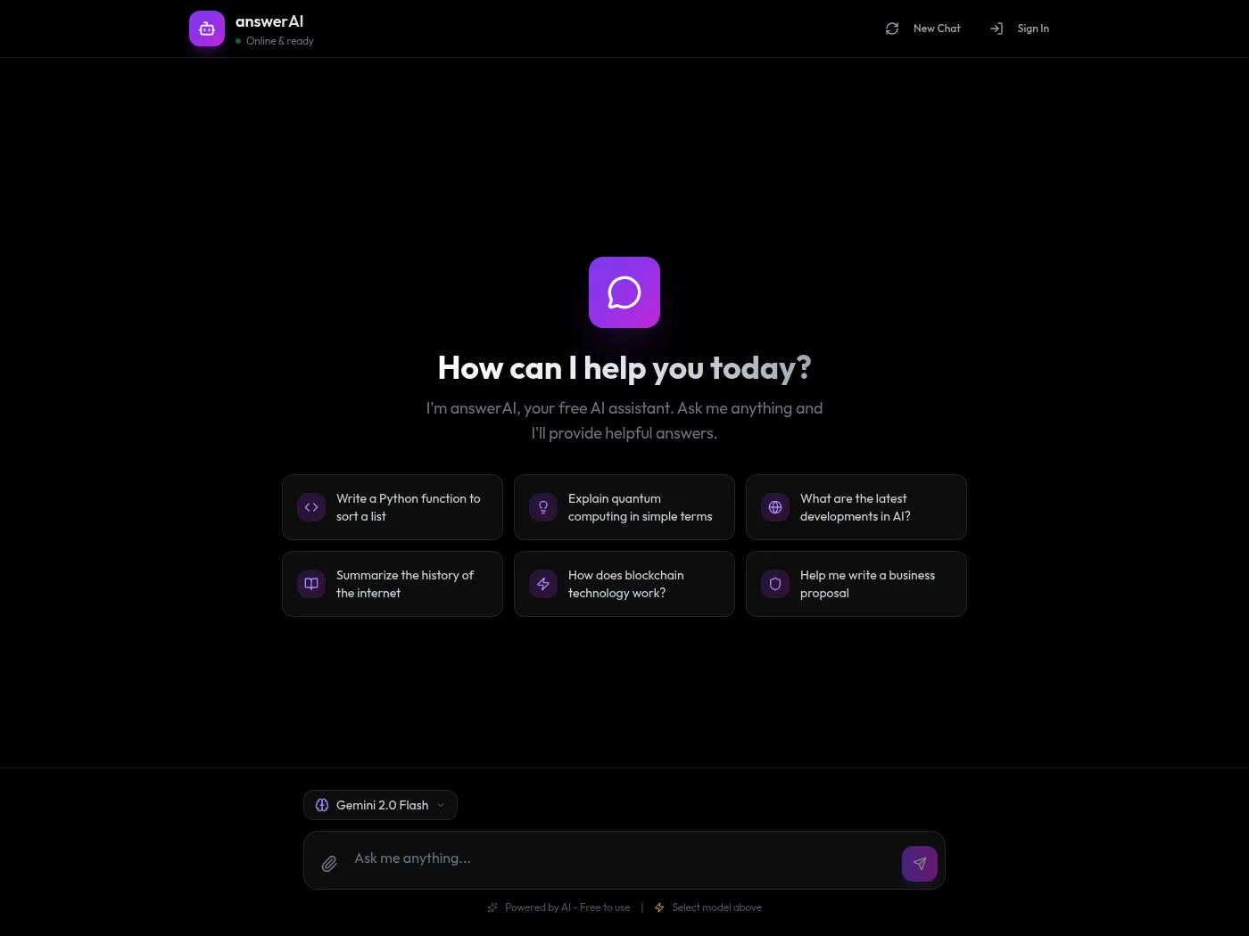 answerAI