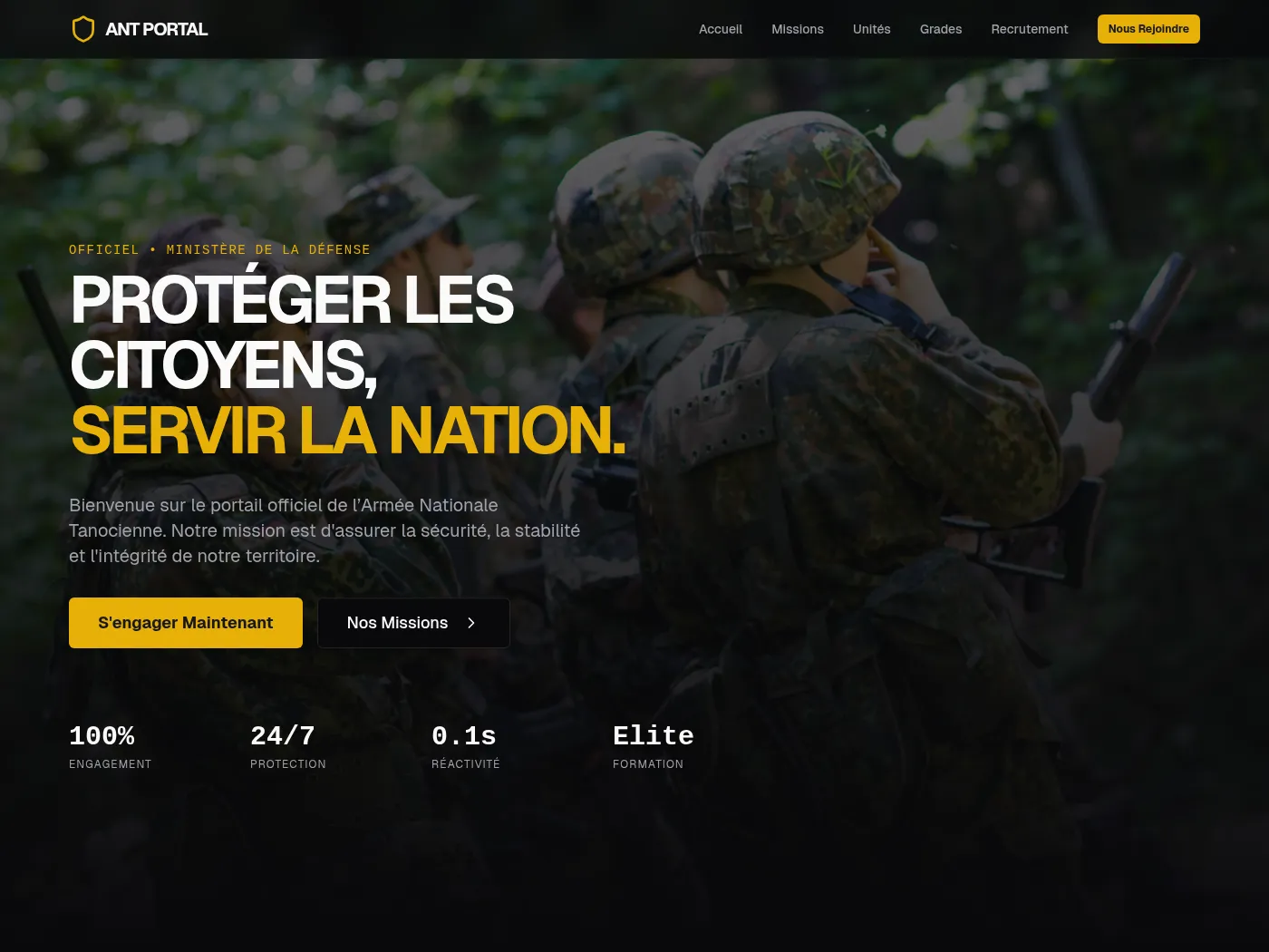 ANT Official Army Portal