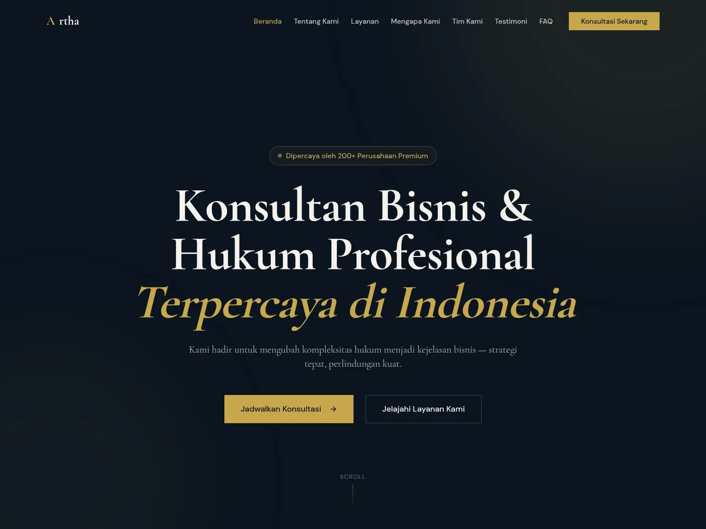 Anta Konsultan Profile Site