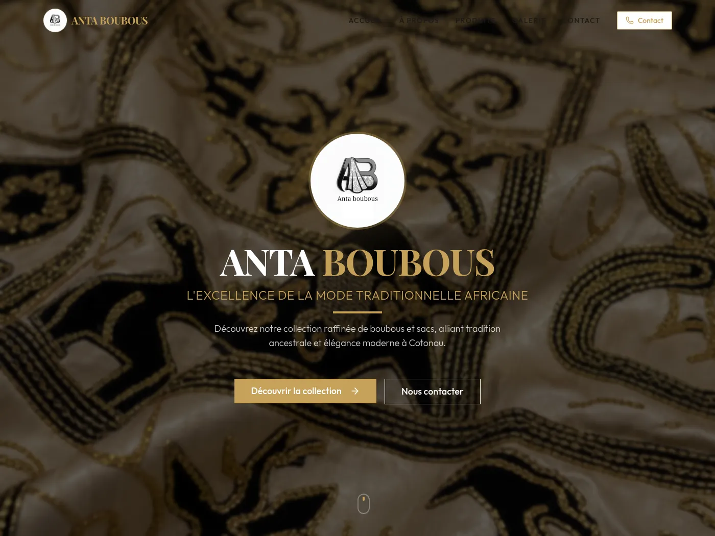 ANTA BOUBOUS Chic Web