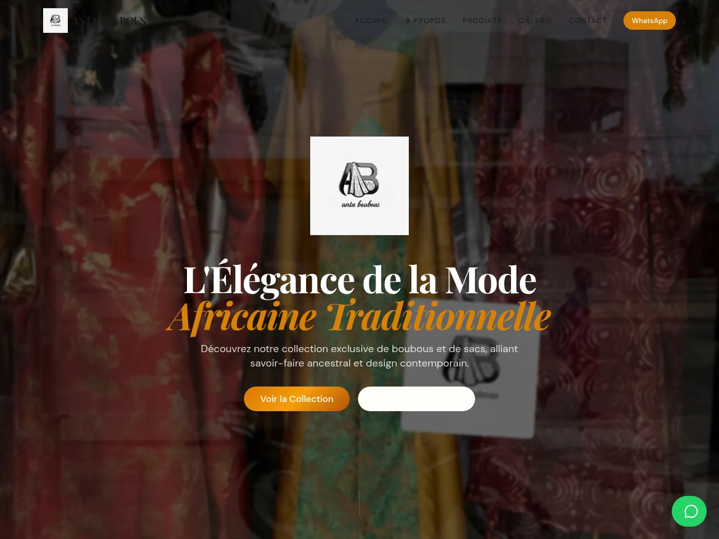 ANTA BOUBOUS Fashion Site