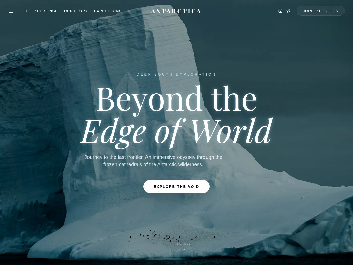 Antarctic Explorer Page