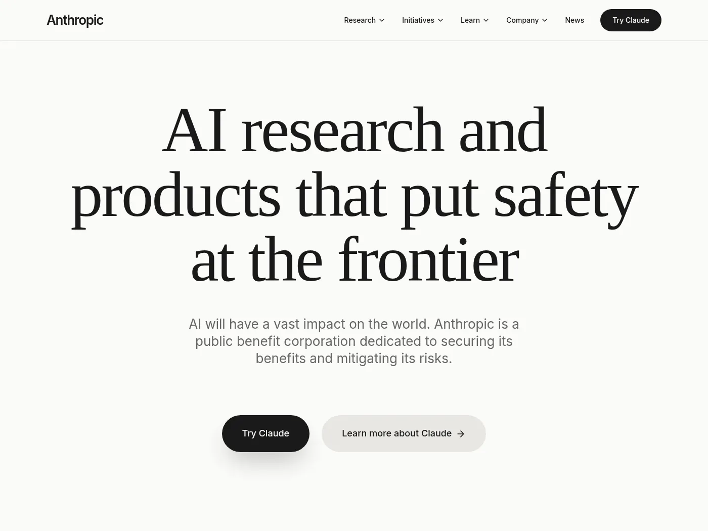 Anthropic Style Website