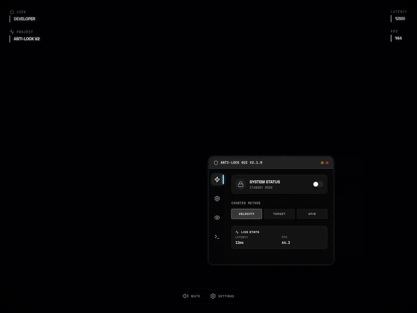 Anti Lock GUI Tool