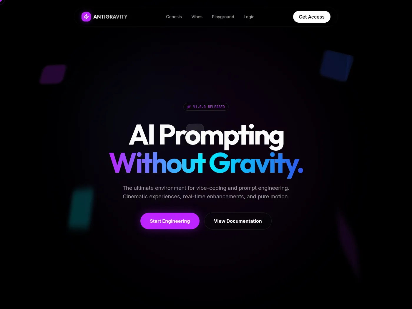 AntiGravity Prompt