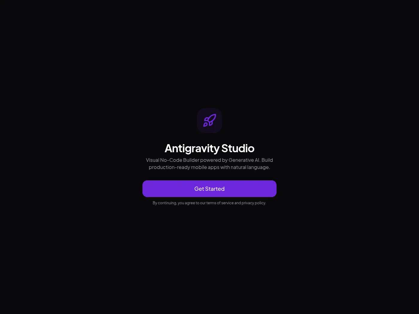 Antigravity Studio AI