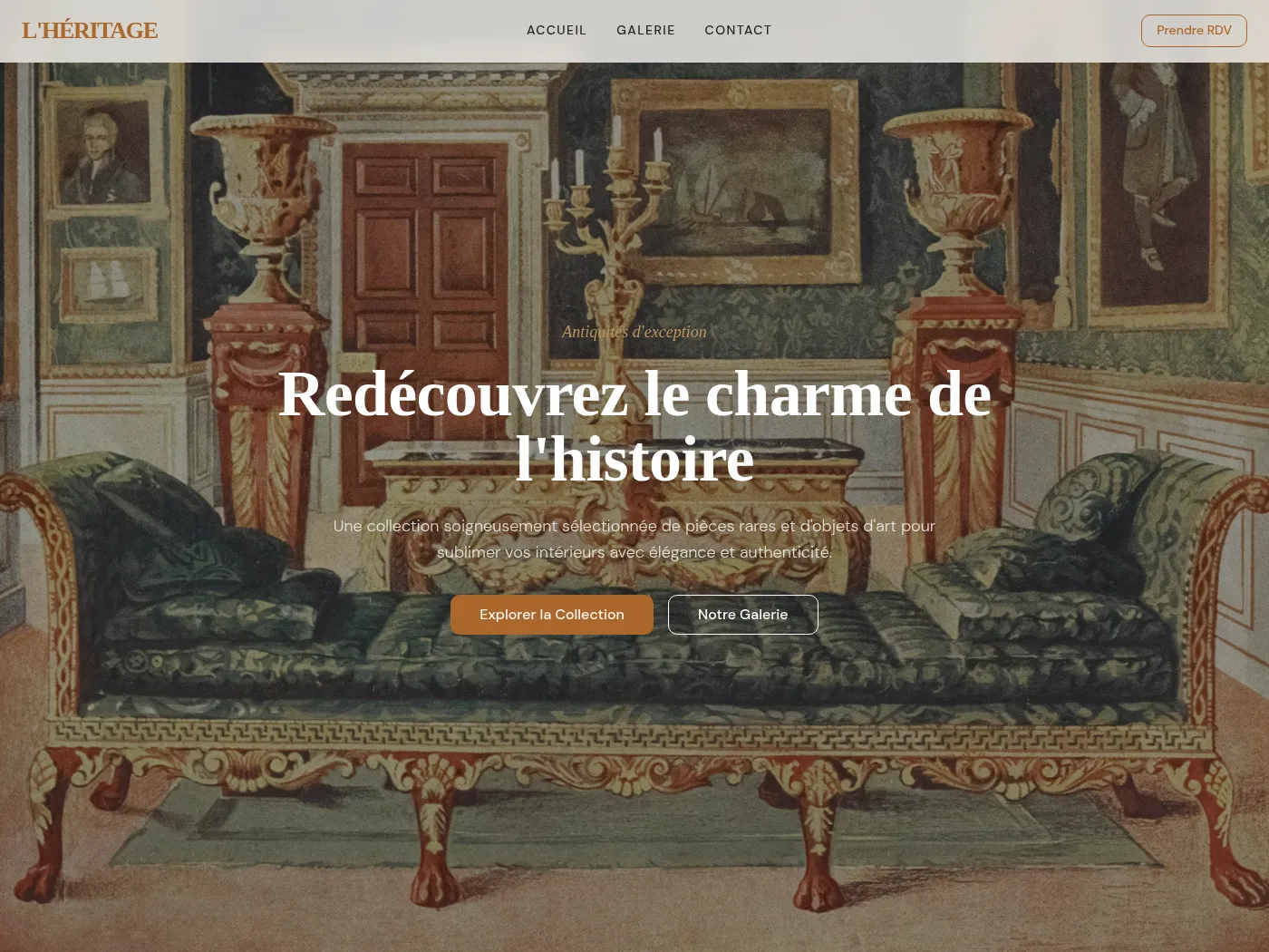 Antique Gallery Page