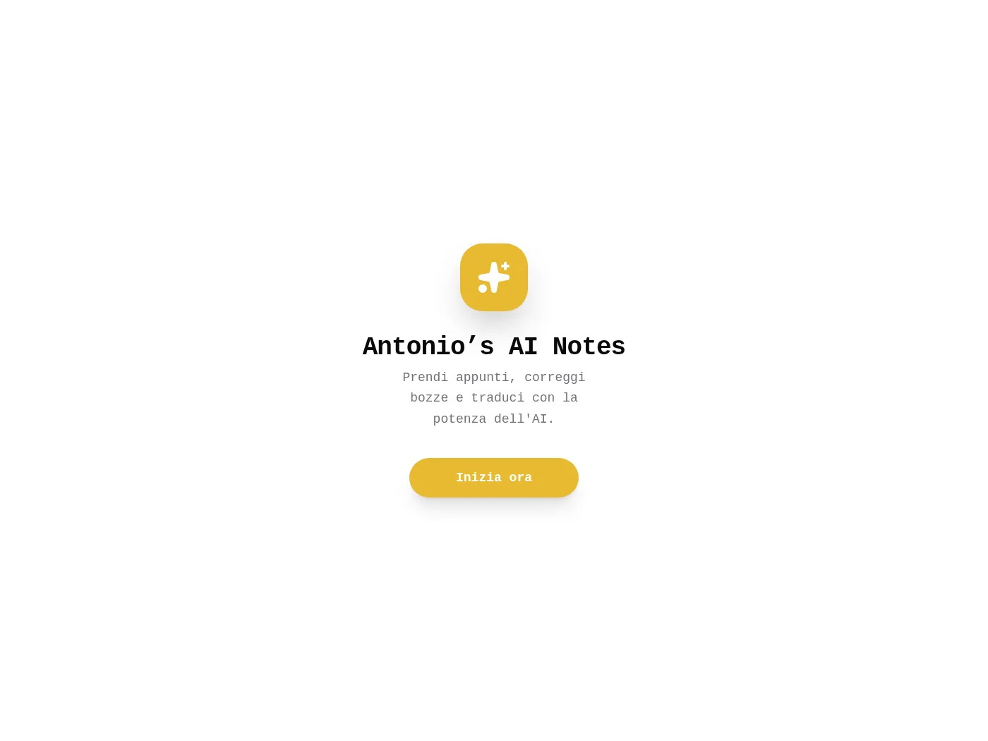 Antonio’s AI Notes