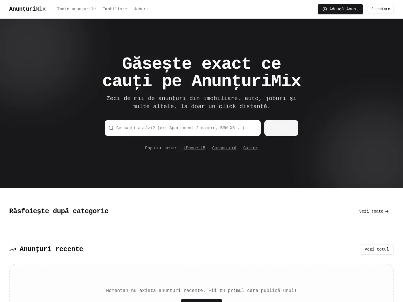 AnunțuriMix Platform