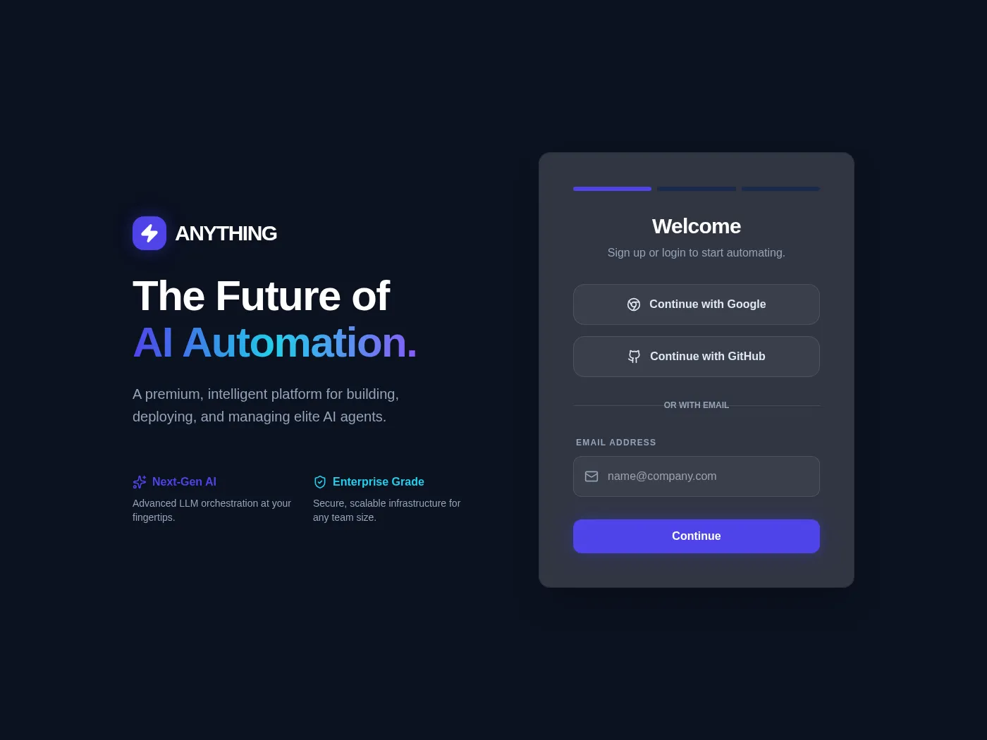 ANYTHING AI Automation Suite