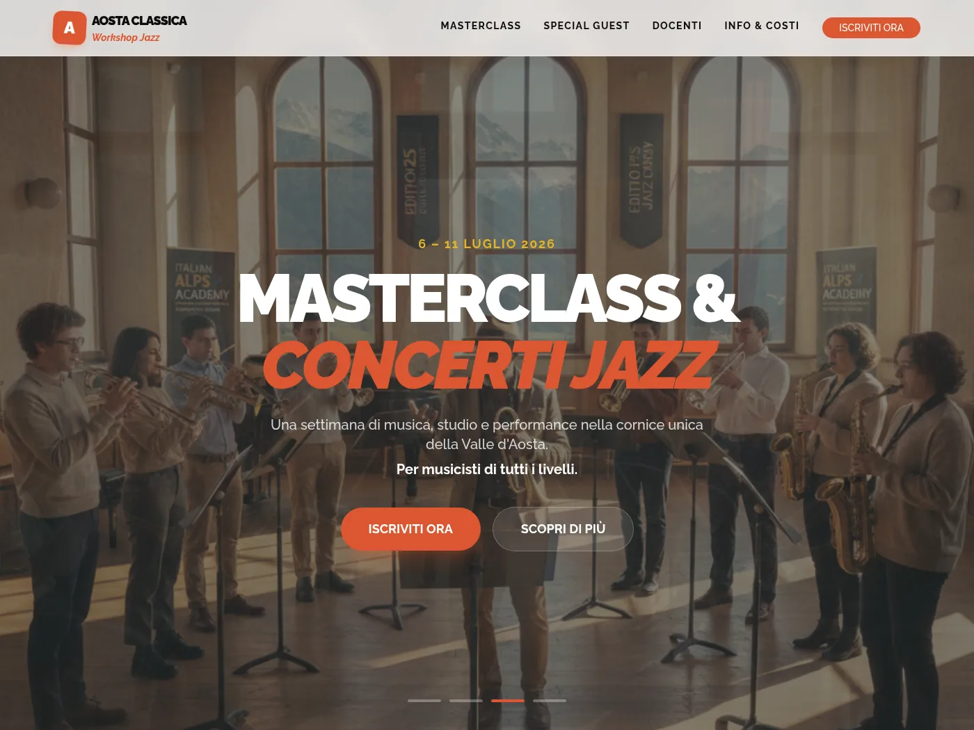 Aosta Jazz Masterclass
